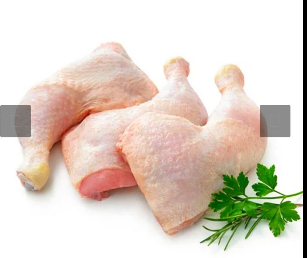 Pata y muslo de pollo Corral con piel y hueso -0,900kg a 1,100 kg ...